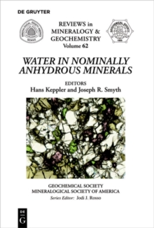 Water in Nominally Anhydrous Minerals: : 9780939950744: hive.co.uk