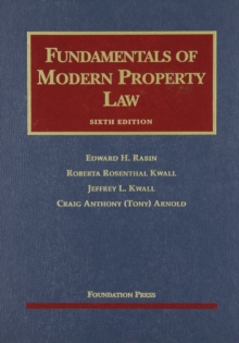 Fundamentals of Modern Property Law: Edward Rabin: 9781599416410: hive ...