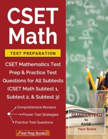 CSET Math Test Preparation : CSET Mathematics Test Prep & Practice Test ...