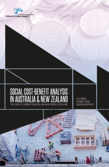 Social Cost-Benefit Analysis in Australia and New Zealand : The State ...