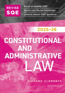 Revise SQE Constitutional and Administrative Law 2025/26 : SQE1 ...