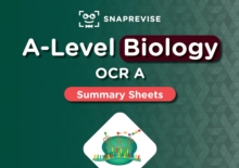 SnapRevise A-Level OCR Biology Summary Sheets: : 9781917424622: hive.co.uk
