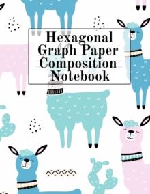 Hexagonal Graph Paper Composition Notebook : Hexagon Notepad (.2, small ...
