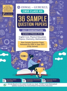36 Sample Question Papers Science (Pcm) Cbse Class 12 Term I Exam 2021 ...