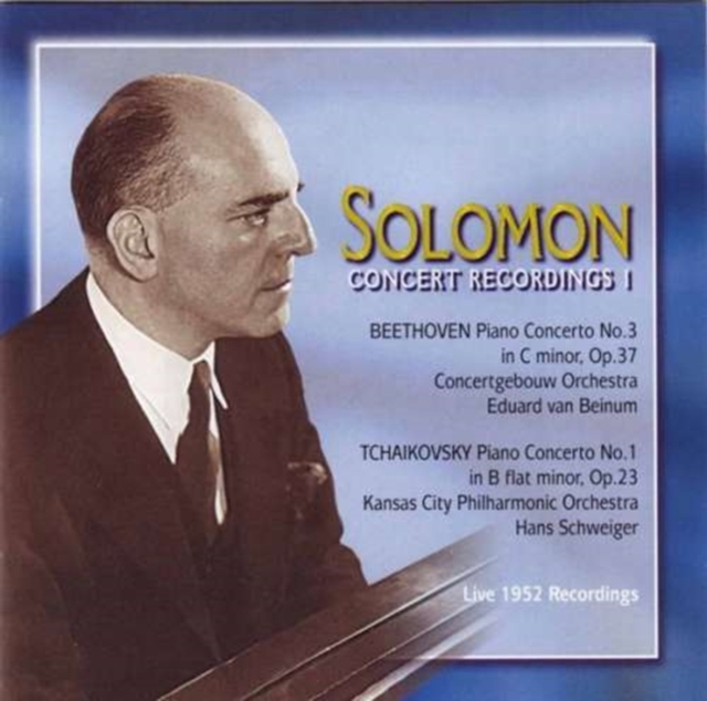 Solomon Concert Recordings Vol. 1: 1952: 5024709156511: hive.co.uk