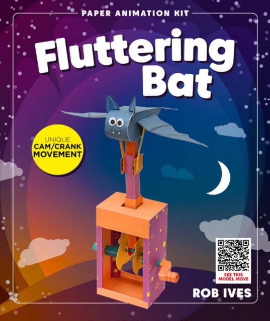 Fluttering Bat -Rob Ives Paper Animation Kit: : 5065019252067: hive.co.uk