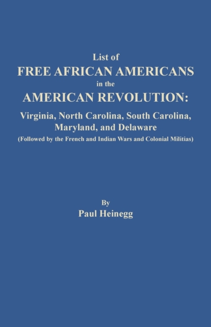 List of Free African Americans in the American Revolution : Virginia ...
