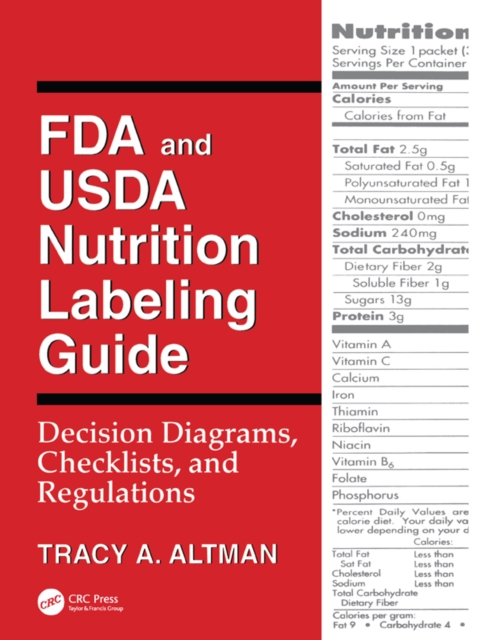 FDA and USDA Nutrition Labeling Guide : Decision Diagrams, Check: Tracy ...