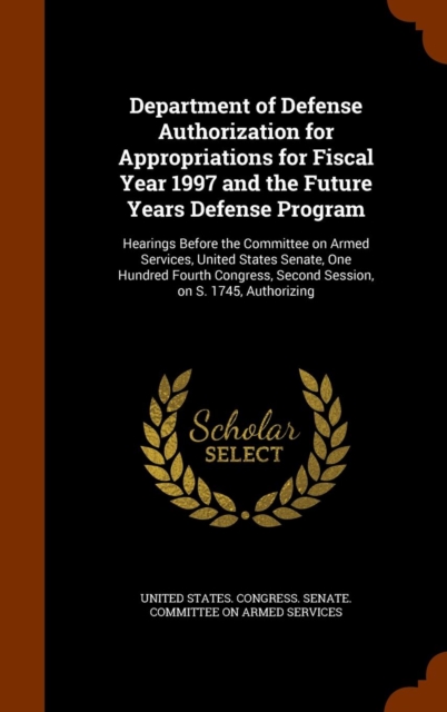 Department of Defense Authorization for Appropriations for Fiscal Year ...