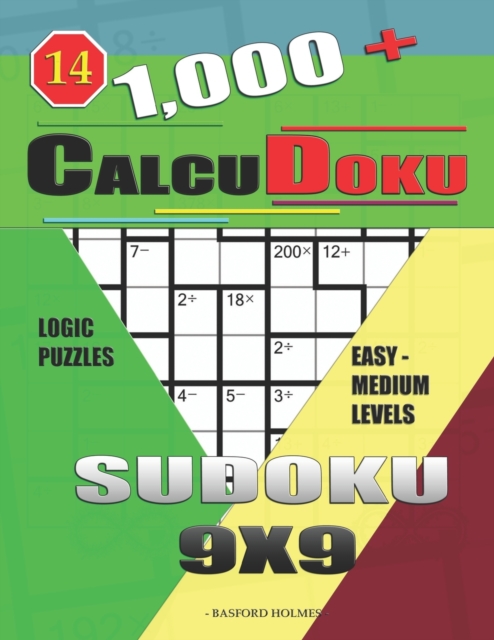 1,000 + Calcudoku sudoku 9x9 : Logic puzzles easy - medium levels ...