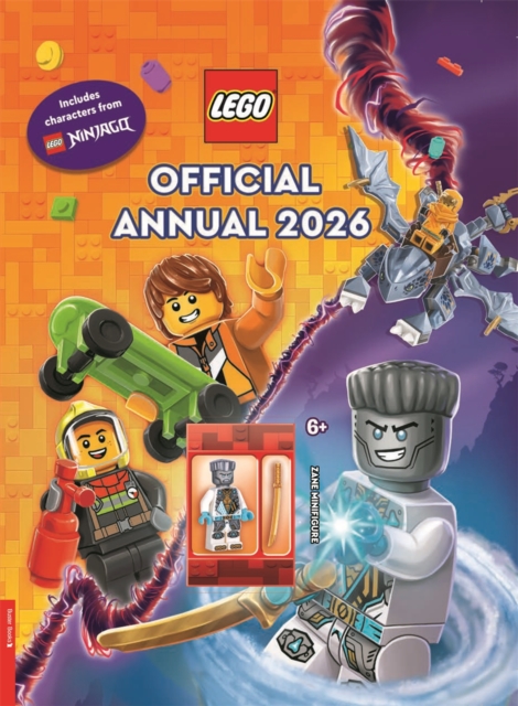 LEGO® Books. Official Annual 2026 (with Zane LEGO NINJAGO® minifigure): LEGO®: 9781837251100 ...