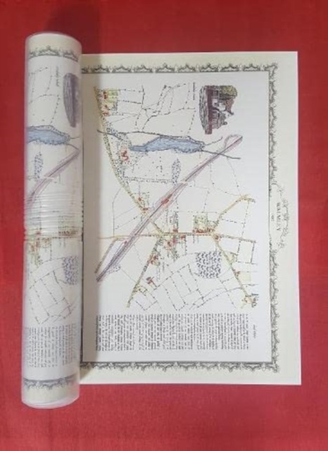 Walmley Village 1882 - Old Map Supplied Rolled in a Clear Two Part ...