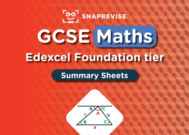 SnapRevise GCSE Edexcel Maths Foundation Summary Sheets: : 9781917424530: hive.co.uk
